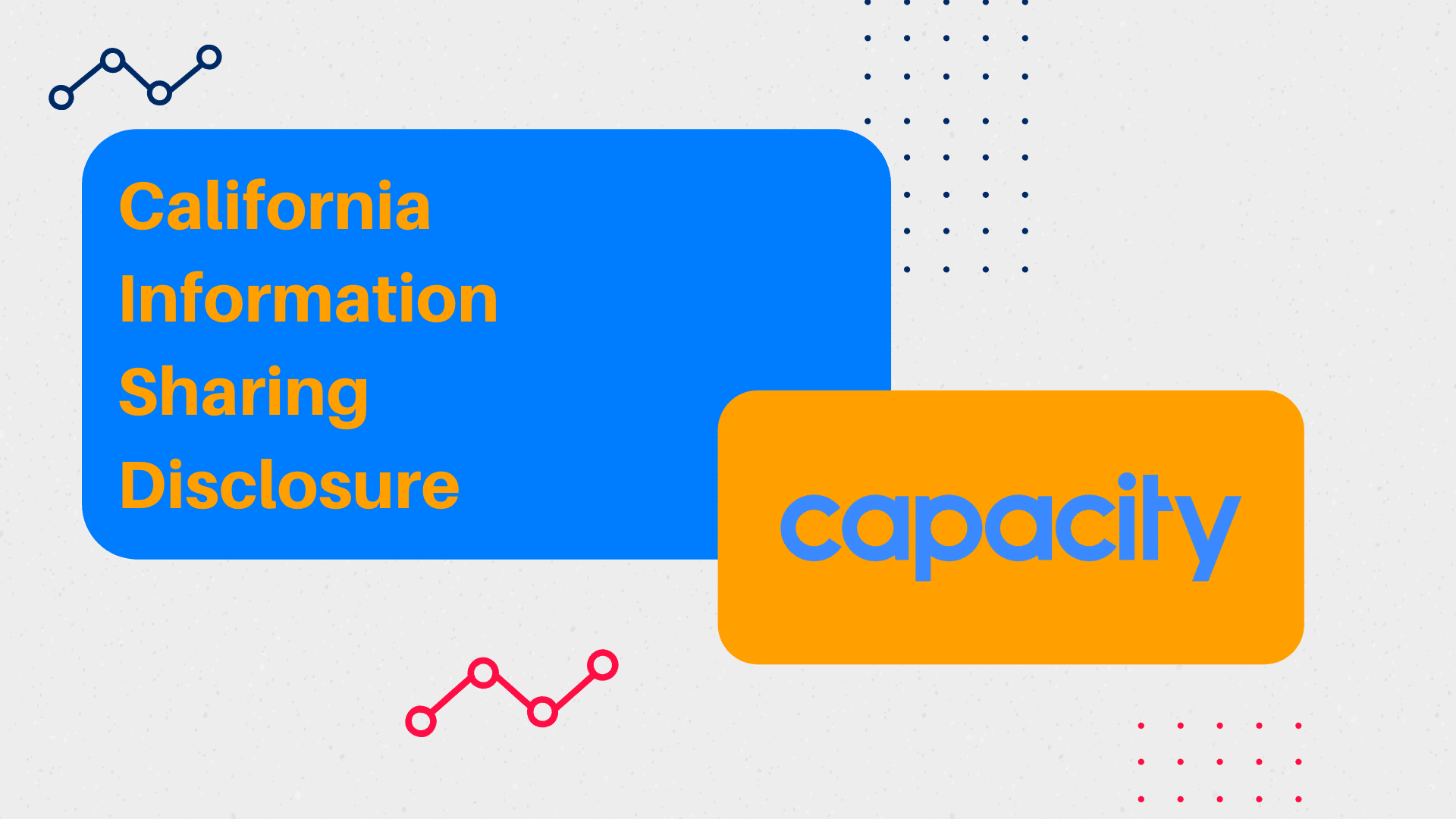 California Information Sharing Disclosure - Capacity