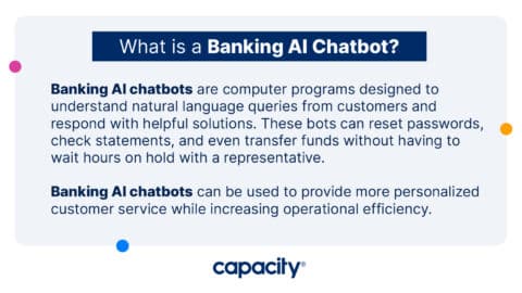 How Banking AI Chatbots Are Revolutionizing Financial Services - Capacity