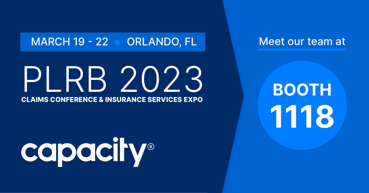 PLRB Claims Conference Spring 2023 - Capacity Events