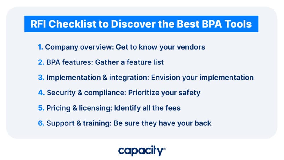 Your Essential Checklist to Find the Best Business Process Automation ...