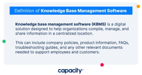 The Ultimate Guide to Choosing the Right Knowledge Base Management Software (2023) - Capacity