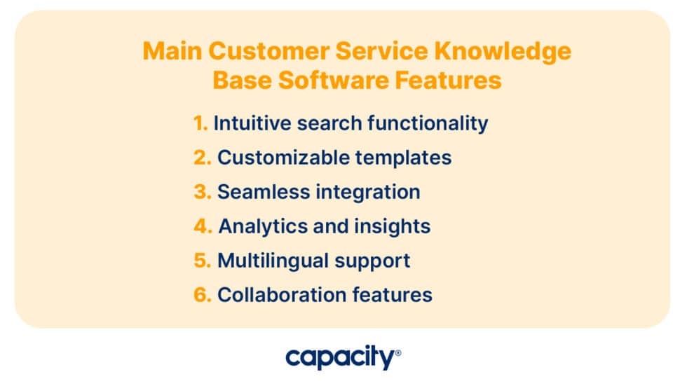Top 10 Best Customer Service Knowledge Base Software in 2023 - Capacity