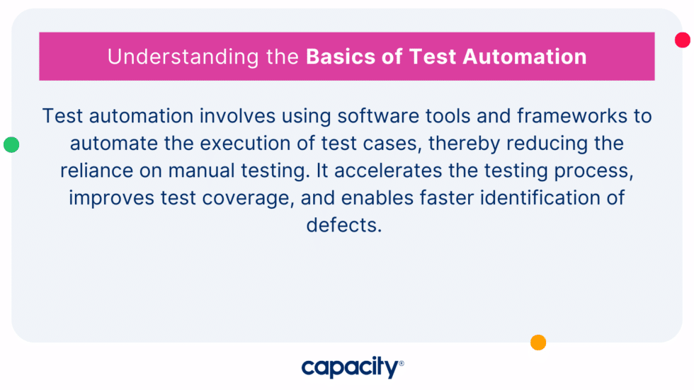 How to Use AI in Automation Testing to Boost Quality Assurance - Capacity