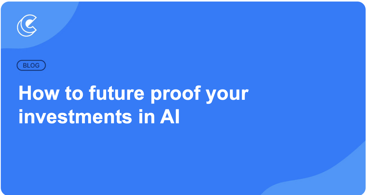 How to future proof your investments in AI - Capacity
